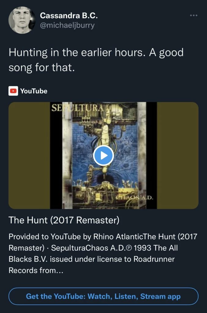 Michael Burry Twitter